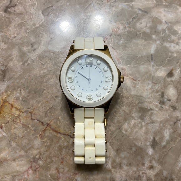 Marc Jacobs | Accessories | Marc Jacobs White Watch | Poshmark